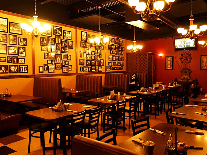 Step inside and you're transported to Italy via St. Paul, complete with a stunning Colosseum mural that whispers, "Relax, you've found your new favorite spot." 