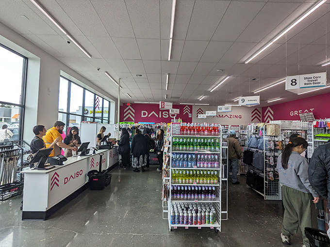Step inside and the treasure hunt begins! Daiso's bright, organized interior makes finding your next "how-did-I-live-without-this" item surprisingly easy.