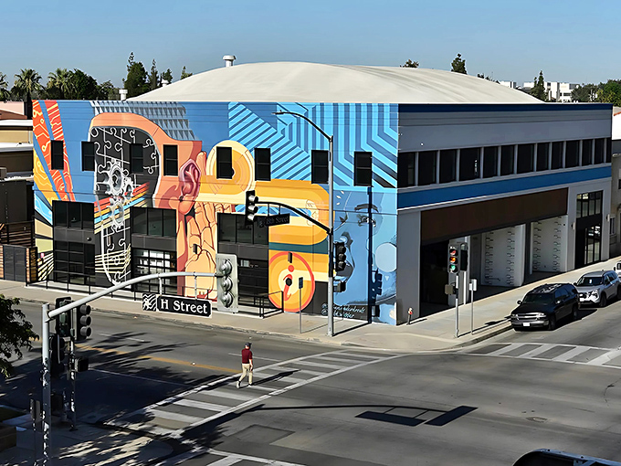 Bakersfield's colorful street art transforms ordinary buildings into extraordinary canvases, proving beauty doesn't require a premium price tag.