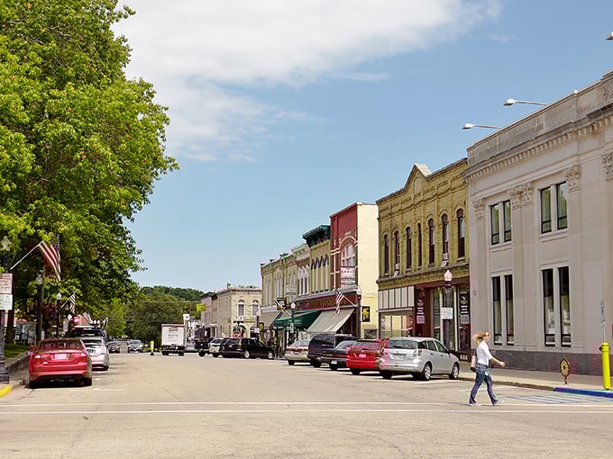 Baraboo's historic downtown square looks like a Norman Rockwell painting where the cost of living hasn't been updated since 1955.