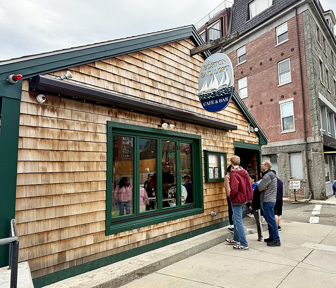 Boston Sail Loft: Cedar shingles and green trim &ndash; this unassuming harbor hideaway holds seafood treasures that billionaires can't buy elsewhere.