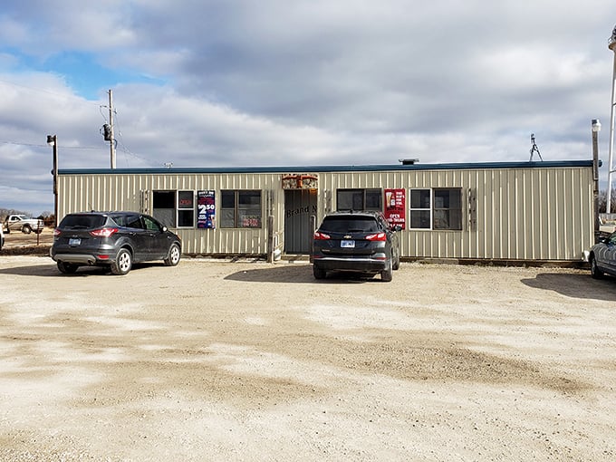 This humble metal building houses beef magic that would make even the pickiest steak critics weep with joy.