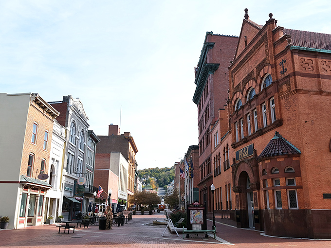 Cumberland's historic downtown showcases architectural gems that tell stories of Maryland's mountain heritage without saying a word.