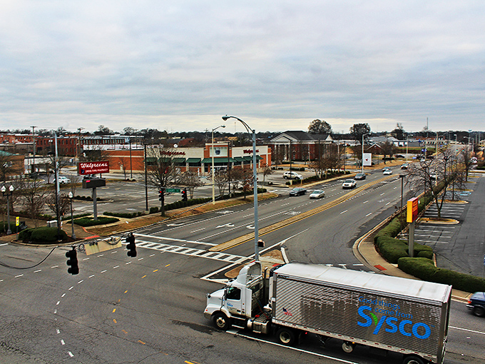 A bird's-eye view of Florence reveals a downtown that's perfectly sized&mdash;big enough for amenities, small enough to remember your coffee order.