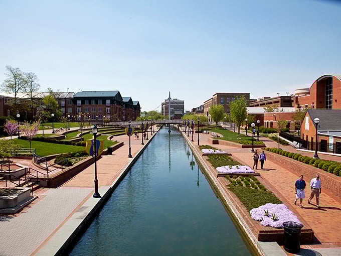Frederick's picturesque canal walk isn't just Instagram-worthy &ndash; it's the heart of a community where retirement dollars stretch further.