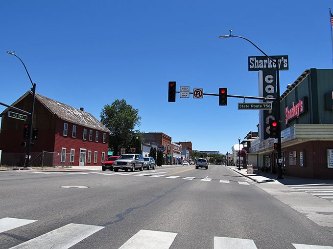 Sharkey's Casino anchors Gardnerville's Main Street, where small-town charm meets old-school Nevada entertainment without the Vegas glitz.