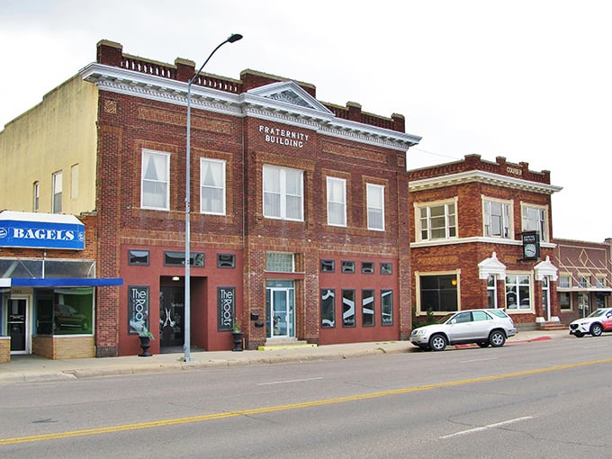Gering's charming brick buildings have stories to tell, just like the folks who've been meeting for coffee here since forever.