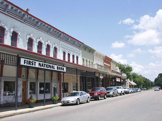 Granbury&rsquo;s town square buzzes with life, where every storefront holds a story waiting to be discovered.
