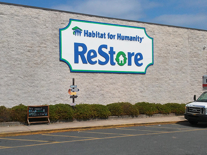 Habitat's ReStore: where your furniture shopping funds someone else's home sweet home. That mid-century credenza might just be waiting for you!