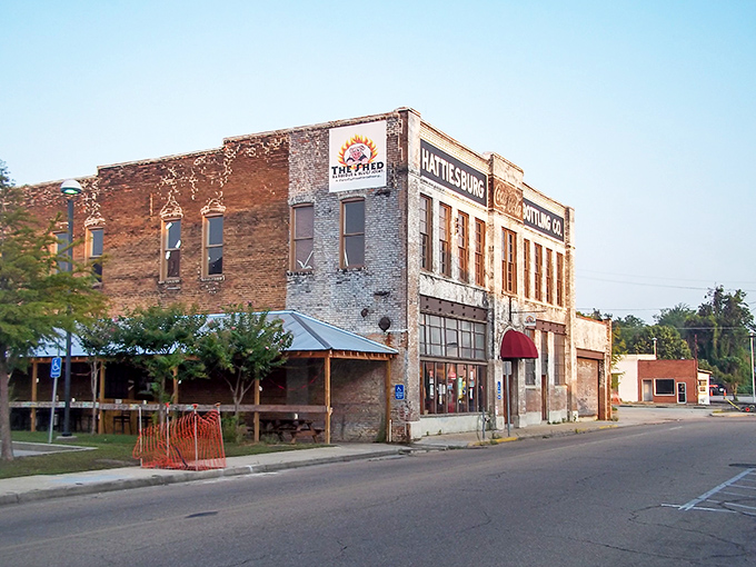 Hattiesburg's historic district blends old-world architecture with new energy, creating a downtown that's both nostalgic and vibrant.