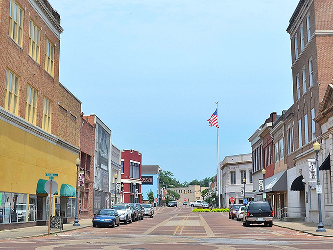 Laurel's colorful downtown looks like a movie set, but the genuine community behind those storefronts is the real star.
