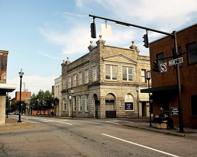 Martinsville's brick-lined streets tell stories of yesterday while offering today's retirees budget-friendly living in the shadow of the Blue Ridge Mountains.