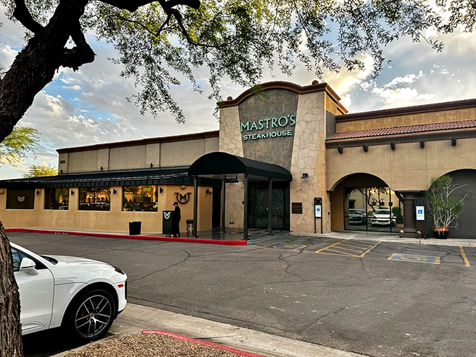 Mastro's elegant exterior promises what every great steakhouse should: a memorable night and a meal worth talking about tomorrow.