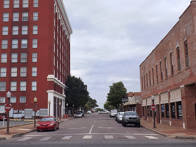 Muskogee's historic red-brick downtown looks like a movie set where you're the star of your own retirement adventure.