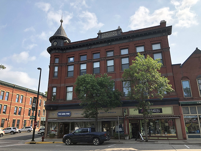 Northfield's historic downtown exudes small-town magic with its preserved brick buildings and budget-friendly local businesses.