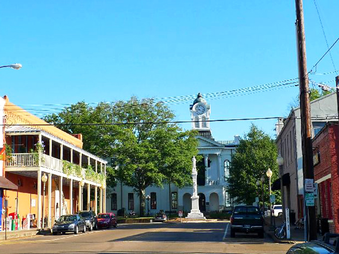Oxford's courthouse square anchors a town where literature and Southern charm flow as freely as sweet tea on a hot day.
