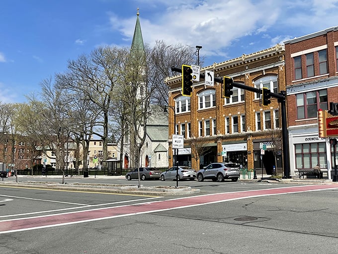 Pittsfield's downtown blends architectural grandeur with small-city charm, where every building seems to have its own fascinating story.