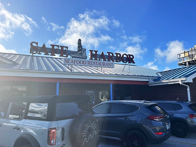 Safe Harbor's storefront promises exactly what you'll get &ndash; seafood that was swimming this morning, served without pretense.