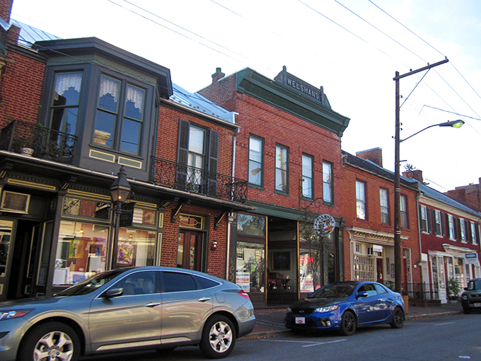 Shepherdstown's brick buildings have witnessed centuries of history, standing shoulder to shoulder like old friends sharing secrets.