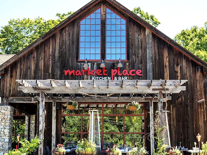 The Marketplace's barn-board charm isn't just Instagram gold &ndash; it's where rustic meets gourmet in spectacular fashion.