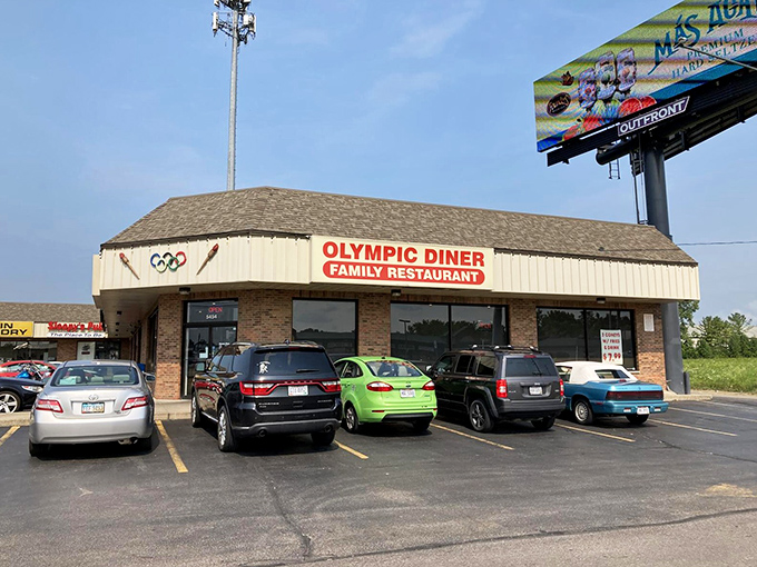 Olympic Diner: This unassuming brick building houses breakfast magic &ndash; where omelets defy gravity and coffee cups never stay empty for long.