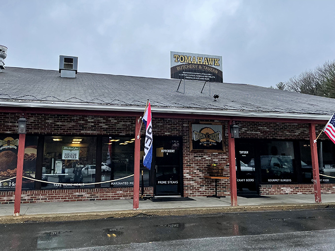 Tomahawk's brick exterior might be modest, but inside lurks the kind of steak that makes vegetarians question their life choices.