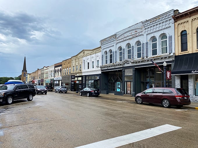 The historic buildings of downtown Baraboo stand as testaments to simpler times when neighbors knew each other by name.