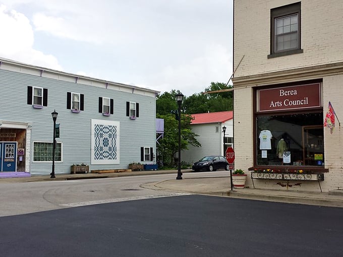 The Berea Arts Council building stands as a testament that culture and affordability can happily coexist in retirement.
