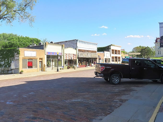 The Chase County Courthouse stands tall in Cottonwood Falls &ndash; architectural proof that "they don't make 'em like they used to."