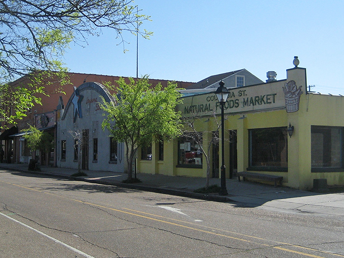 The perfect small-town Main Street doesn't exi&mdash; Oh wait, here it is in Covington, complete with local shops and zero parking stress.