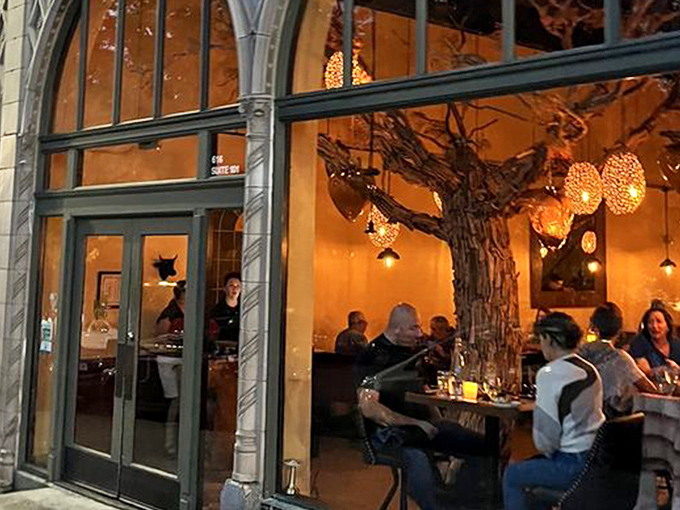 Cuerno Bravo Steakhouse (Tacoma): That enchanting tree sculpture overhead isn't the only thing that'll have you looking up &ndash; wait until you taste their chimichurri-topped ribeye!