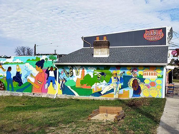 Art on the walls, art on your plate &ndash; Diablo Doughnuts serves up edible masterpieces with attitude.