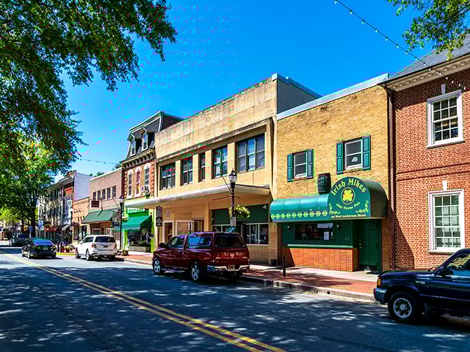 In Dover, even the brick buildings look like they're about to invite you over for a potluck dinner—warm, welcoming, and rich with stories.
