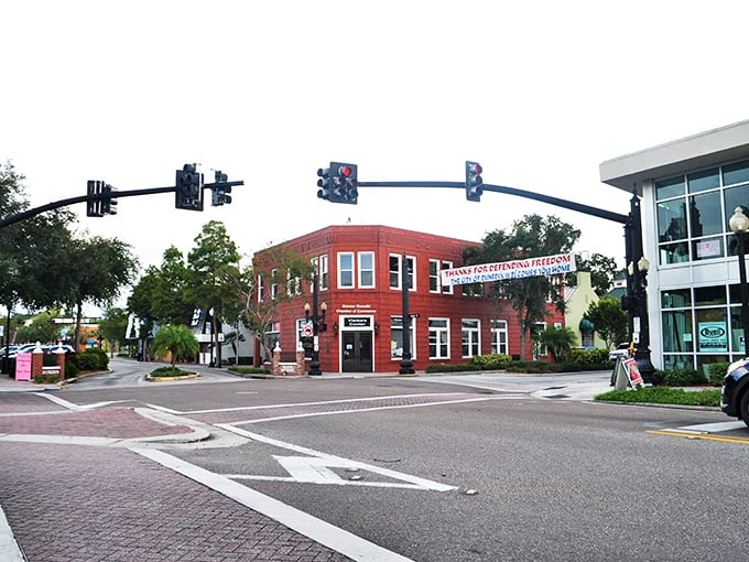 Downtown Dunedin's brick streets and colorful storefronts create the perfect backdrop for morning coffee runs that turn into hour-long chats with neighbors.