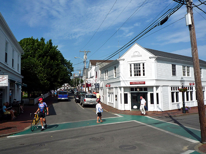 The sunlight dancing off Edgartown's white clapboard houses could power the entire island if we could only bottle that gleam.