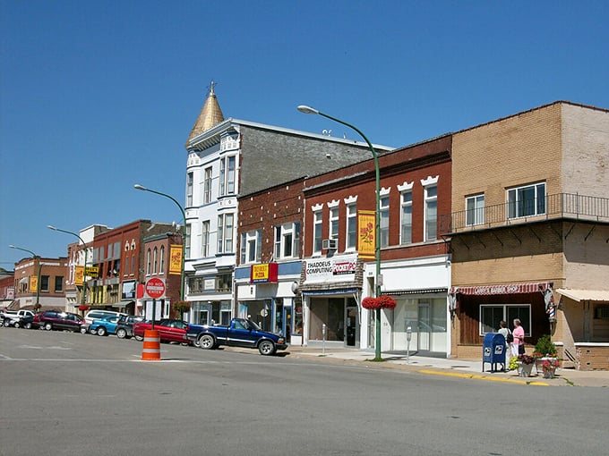 The Rubaiyat restaurant anchors Fairfield's vibrant downtown, where history and modern life blend seamlessly.