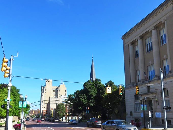These colorful storefronts in Flint aren't just pretty&mdash;they represent some of Michigan's most affordable urban living options.