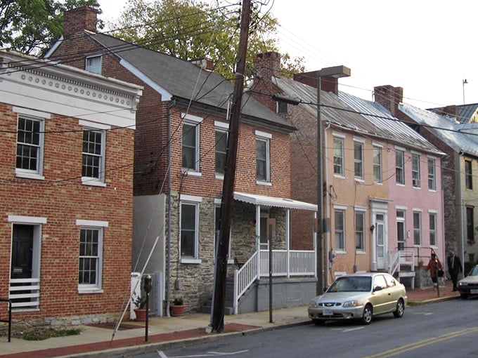 These brick buildings have witnessed centuries of neighborhood gossip, and they're still collecting stories.