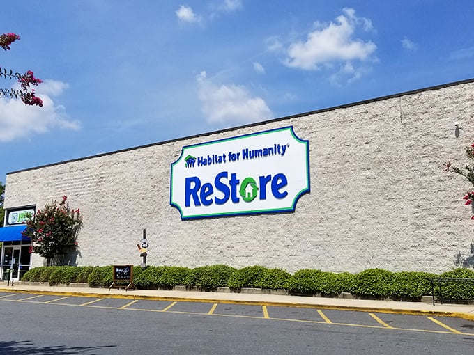 The ReStore's expansive building houses everything from doorknobs to dining sets. One person's donation becomes another's perfect home accent piece.