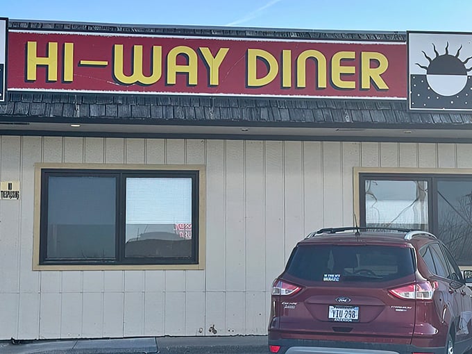 Behind that unassuming exterior lurks a breakfast that could fuel a tractor pull. The coffee alone might jumpstart your car! 