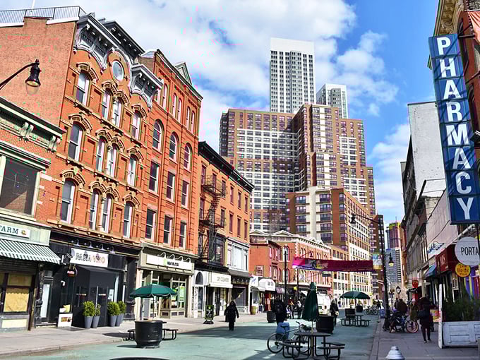 The charm of Jersey City's historic neighborhoods blends seamlessly with modern developments, creating pockets of affordability with urban character.