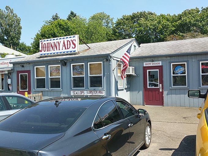 That little red door might as well be a portal to seafood paradise. Johnny Ad's keeps it simple&mdash;just the way New Englanders like it.