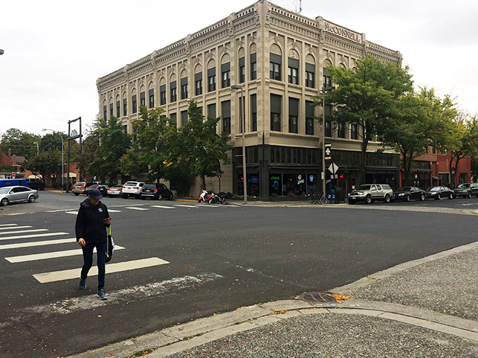 The kind of main street that Norman Rockwell would have painted, Moscow's downtown blends college-town energy with timeless small-town appeal.