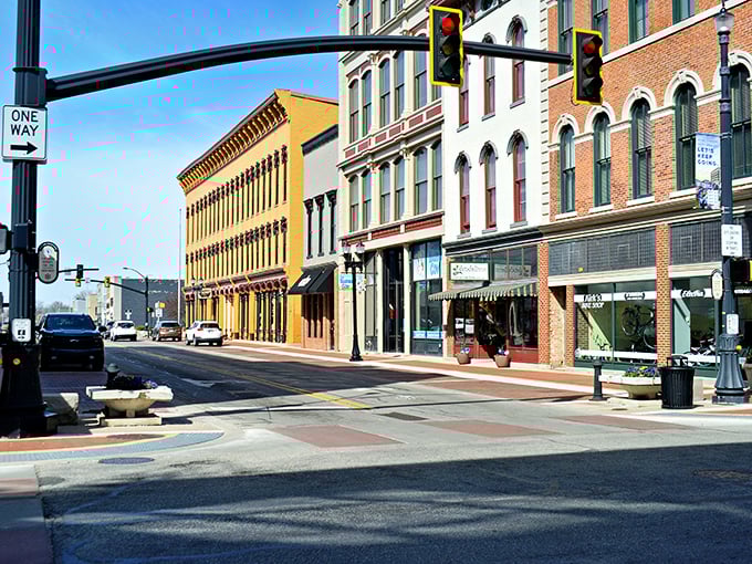 These vintage storefronts prove that character beats chrome every time, especially when the price is right.