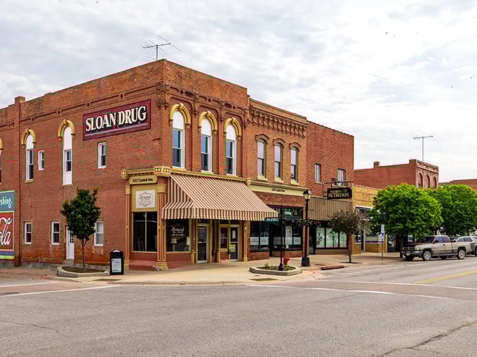 The kind of main street where you expect to see Jimmy Stewart walking around the corner, Nebraska City's downtown is pure Americana. 