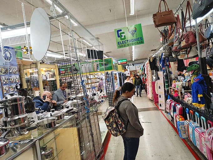Electronics, cookware, and endless possibilities line these bustling aisles. Oregon Flea Market is where wallets come to have fun!