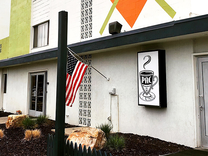 This modest blue and white building houses pancake magic that would make IHOP executives weep with envy.