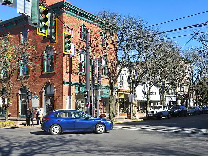 Downtown Rhinebeck blends historic charm with modern flair - the kind of place where Revolutionary War soldiers might have shopped if they had credit cards.