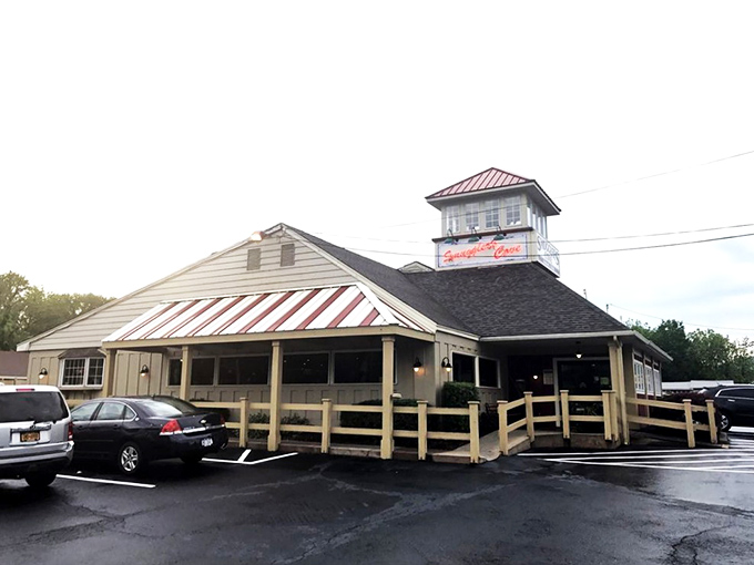 The warm wooden details and homey feel of Smuggler's Cove make it the perfect hideaway for seafood without the fuss.