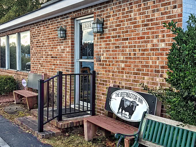 Worth the wait! This unassuming exterior hides a beef paradise that locals willingly queue up for. The secret's definitely out.